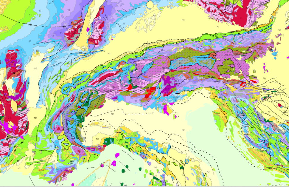 IGME 5000: The 1 : 5 Million International Geological Map of Europe and ...
